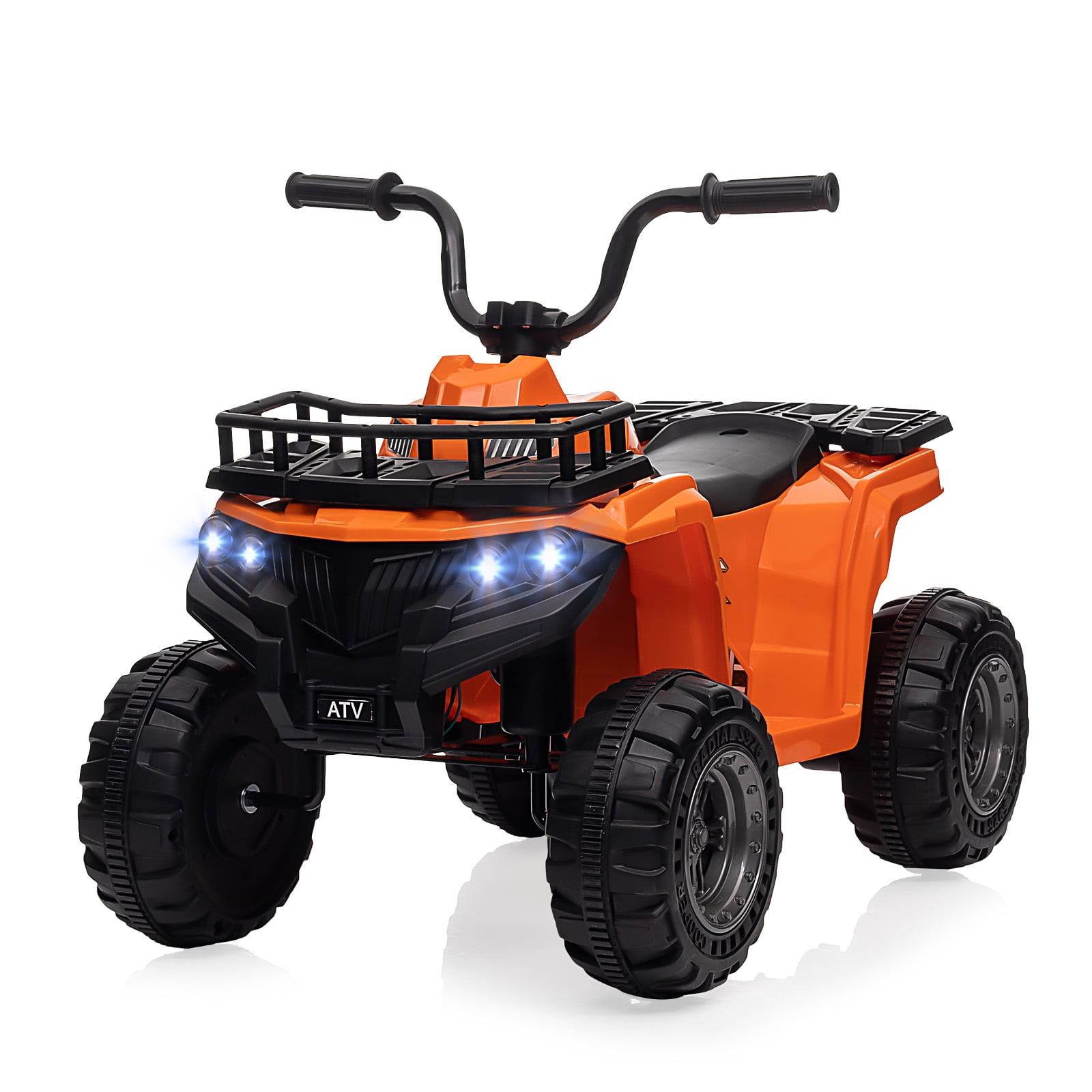 Kids Ride On ATV, 12V Battery Powered Electric Vehicle with Remote ...