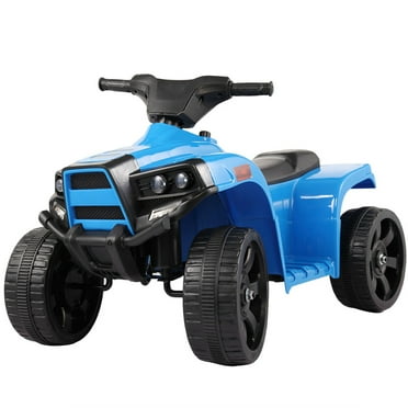 12 Volt Yamaha Raptor ATV Battery Powered Ride-on - Blue and White ...