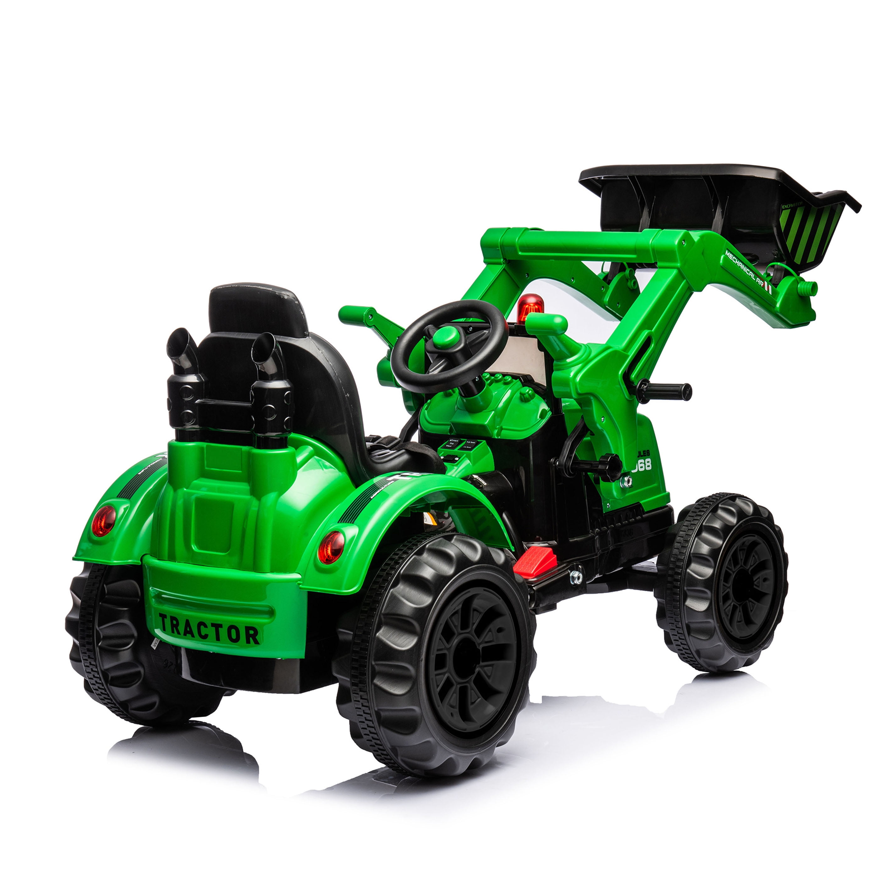 Kids Ride On Excavator, Toddler Construction Truck, 2 Speeds, Forward ...