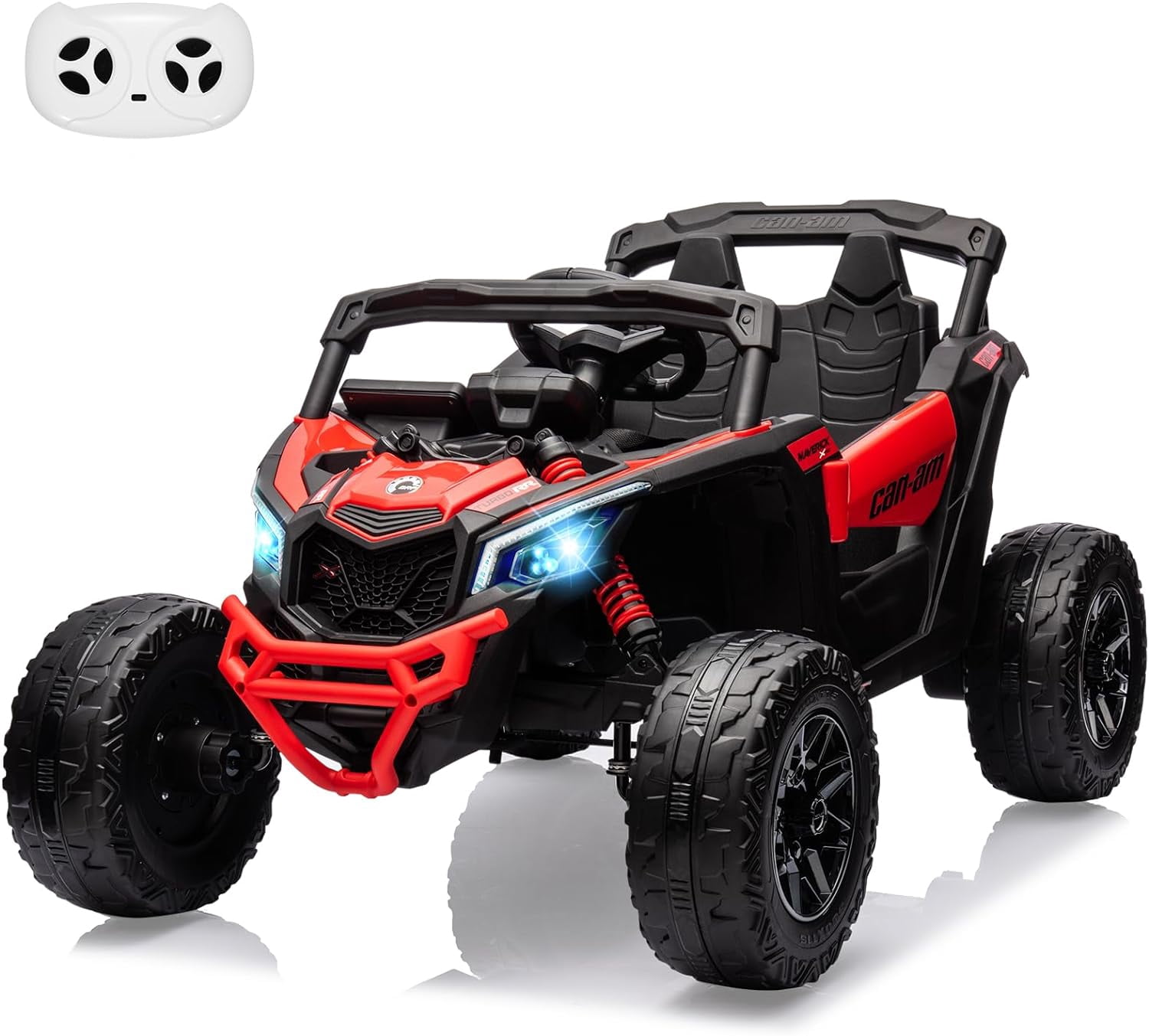 Kids Ride on Car, Licensed CAN-AM Electric Off-Road UTV Cars, 12V ...