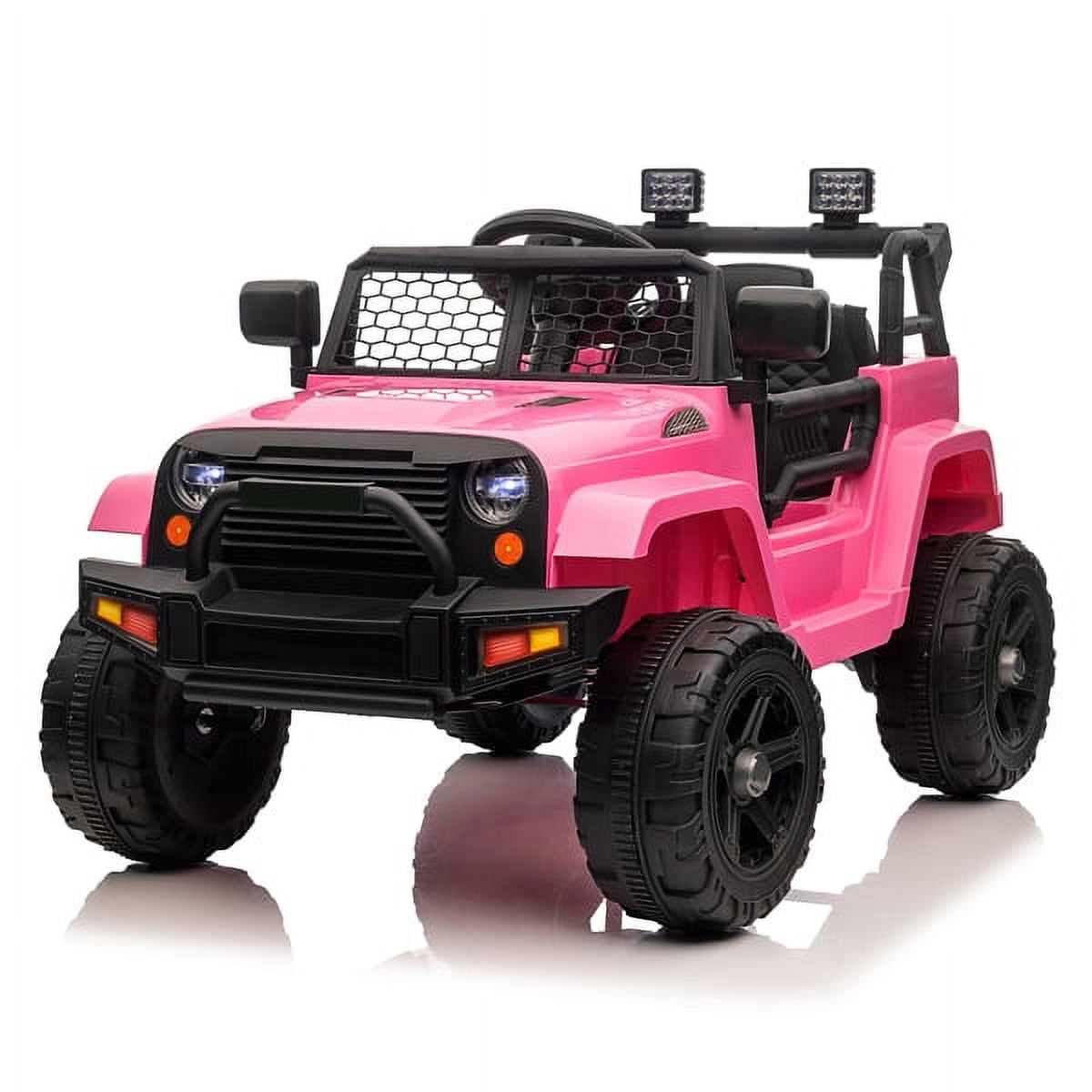 Kids Ride-on Car, ZPL 12V Ride-on Truck for Kids, Battery Powered Ride ...