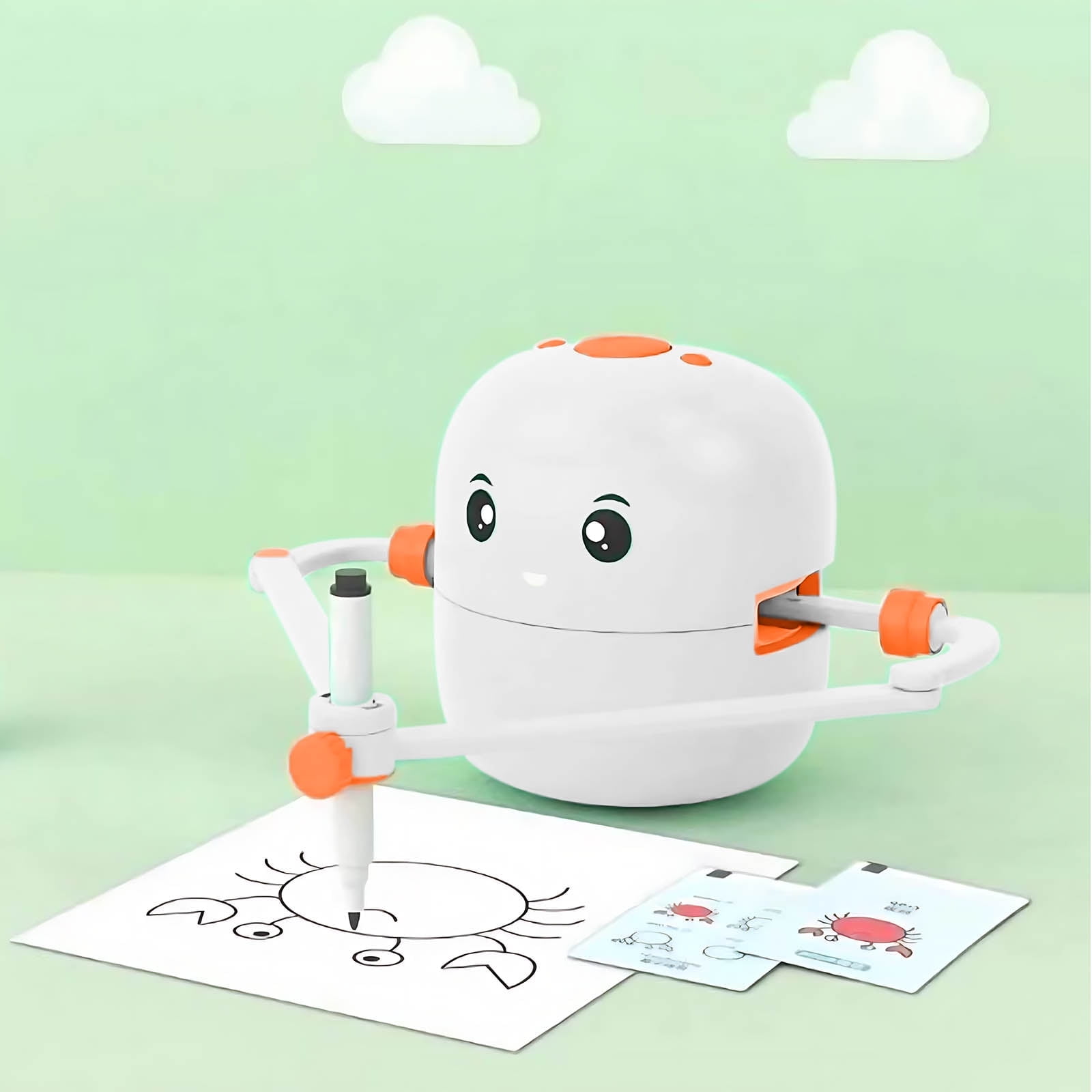 Kids Robot Interactive Educational Drawing Robot for Kids - Montessori ...