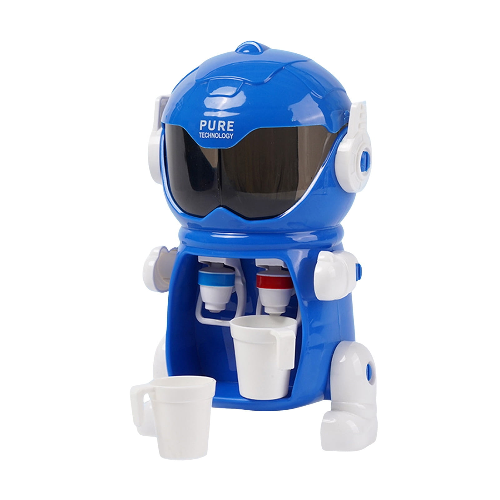 Kids Robot Water Dispenser Toy - Movable Joints, Dual Water Outlets ...