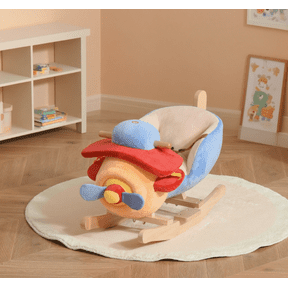 Hape: Captains Rocking Boat - Wooden Ride-On Seat Chair Rocker, Rowers ...