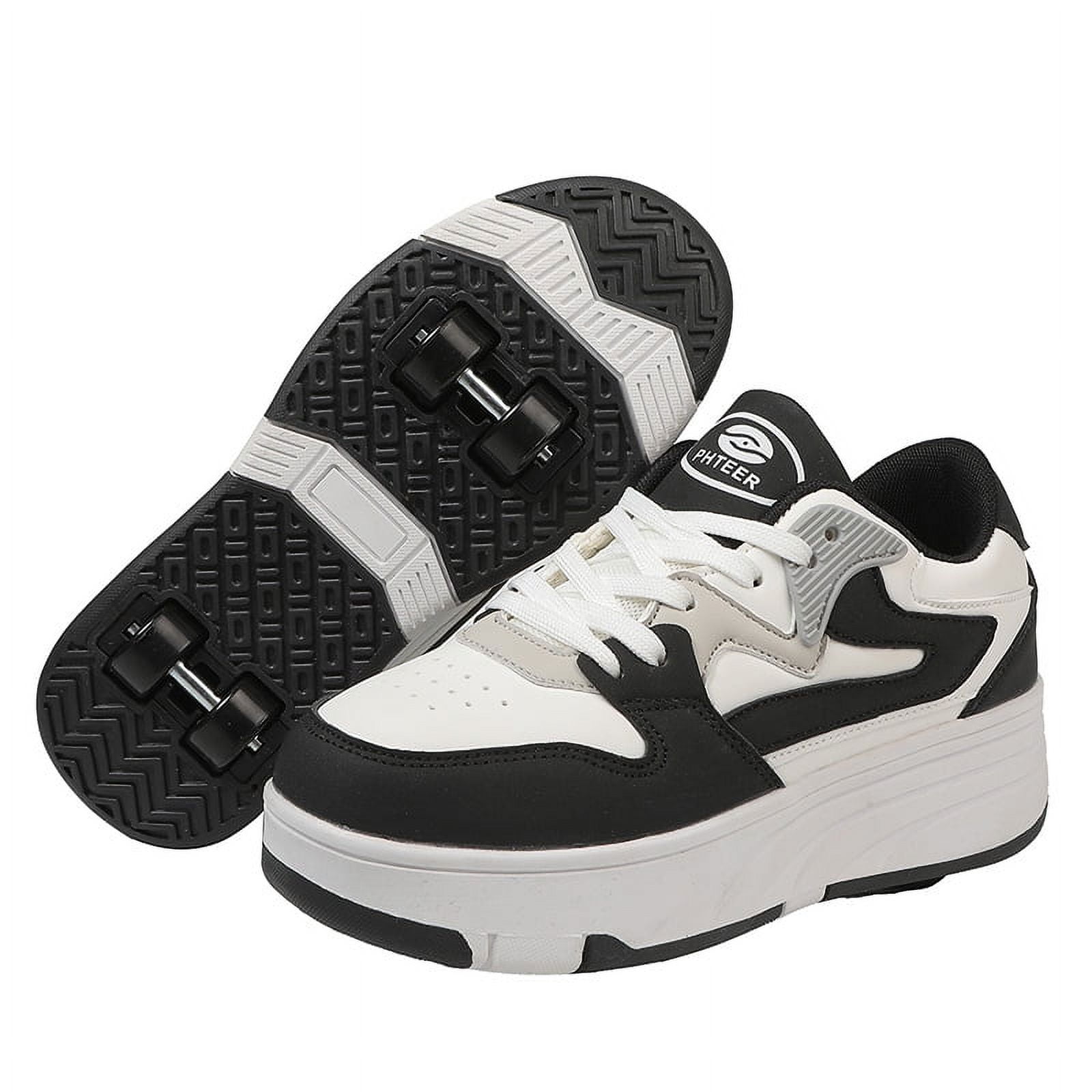 Kids Roller Shoes Sneakers with Wheels - Premium Sport Roller Skate ...