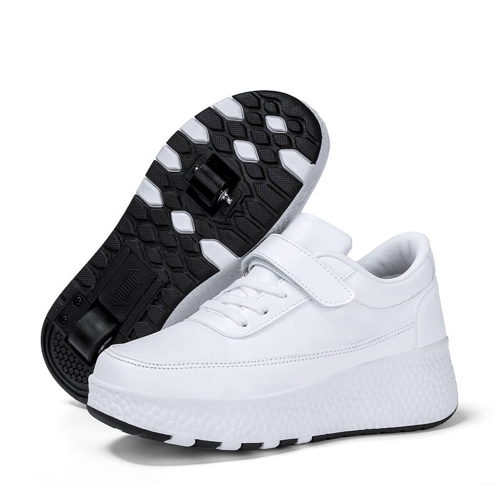 Kids Roller Shoes Sneakers with Wheels - Premium Sport Roller Skate ...