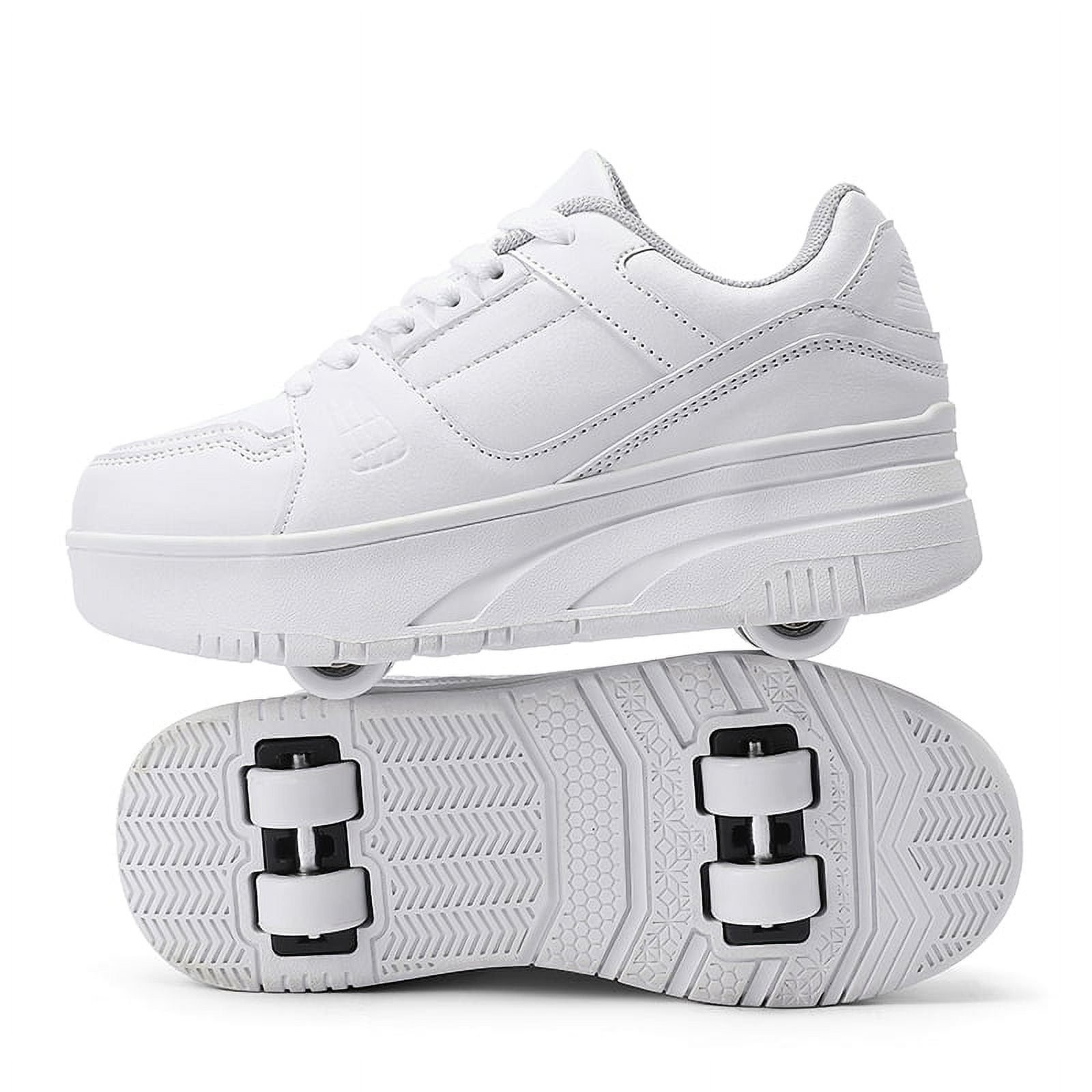 Kids Roller Shoes Sneakers with Wheels - Premium Sport Roller Skate ...