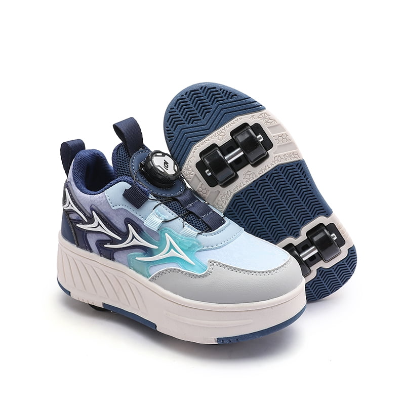 Kids Roller Shoes Sneakers with Wheels - Premium Sport Roller Skate ...