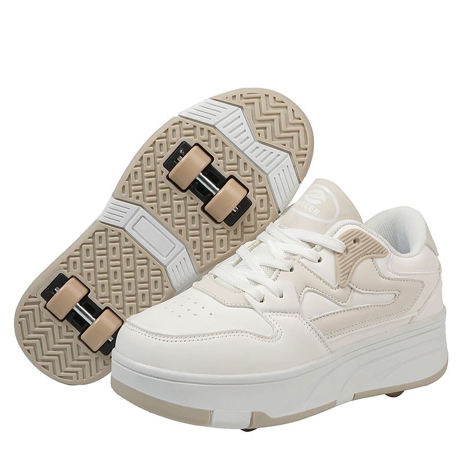 Kids Roller Shoes Sneakers with Wheels - Premium Sport Roller Skate ...