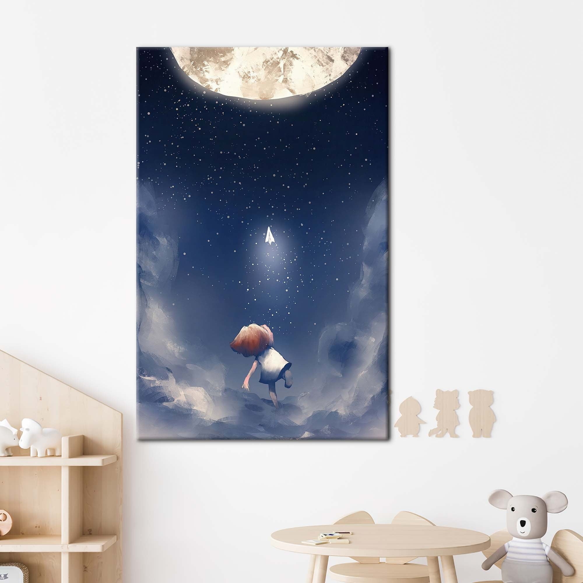 Kids Room Wall Art, Starry Skye Art Canvas, Children Wall Art ...