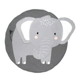 Walmart Kids Elephant Rug, Round Animal Cotton Mat for Children's Room ...