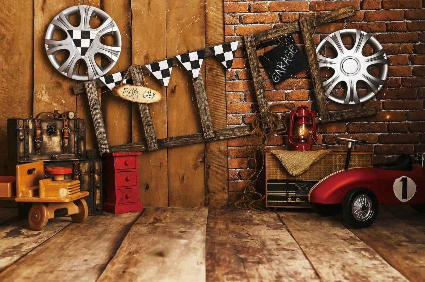 Kids Safari Woodland Animals Birhday Scene Background Wildlife Jungle ...