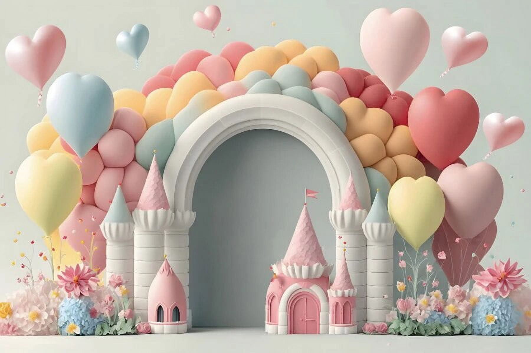 Kids Safari Woodland Animals Birhday Scene Background Wildlife Jungle ...