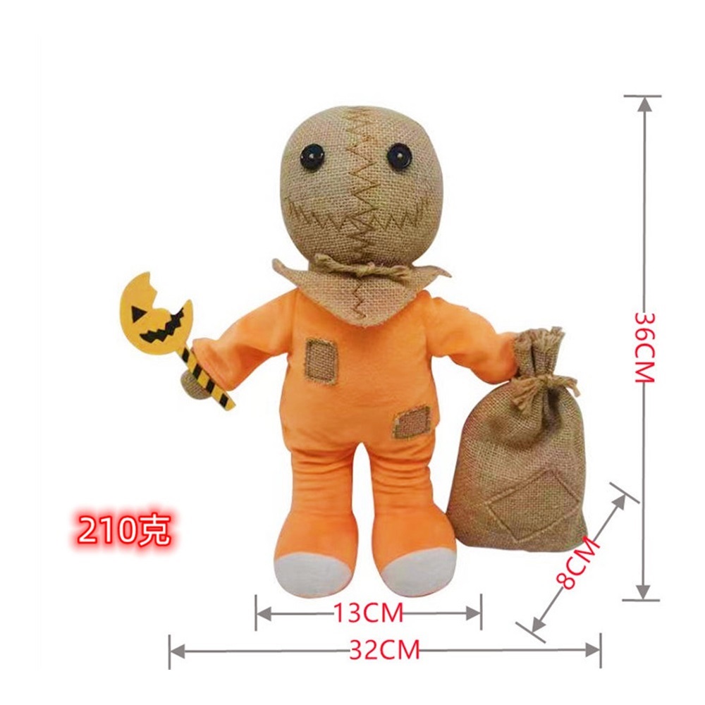 Kids Sam Plush Pumpkin Man Doll - Walmart.com