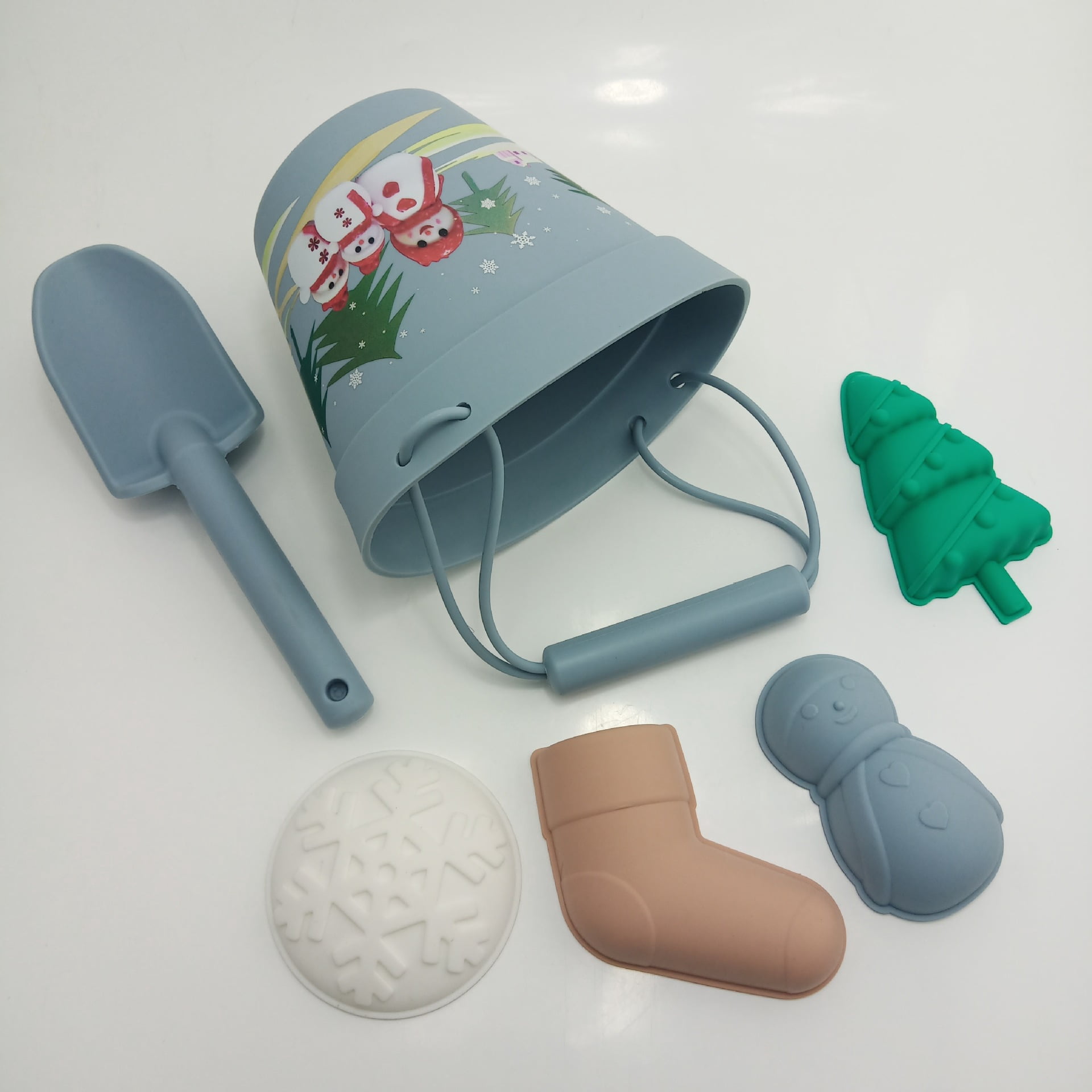 Kids Sand Molde Tools Silicone Beach Sand Toys Baby Funny Game Cute ...