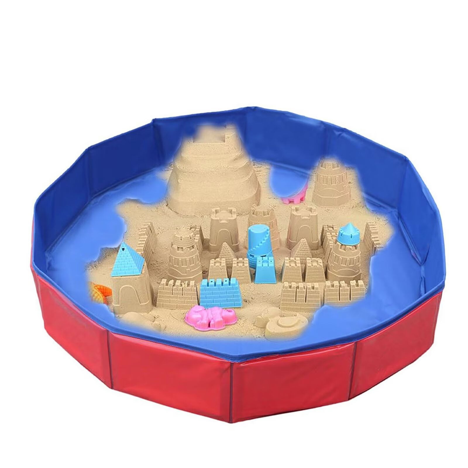 Kids Sandbox Beach Sand Toys, Children's Outdoor Patio Backyard Play ...