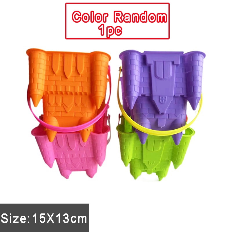 Kids Sandbox Molds Beach Toys Shovel Castle Building Sand Brick Walls ...