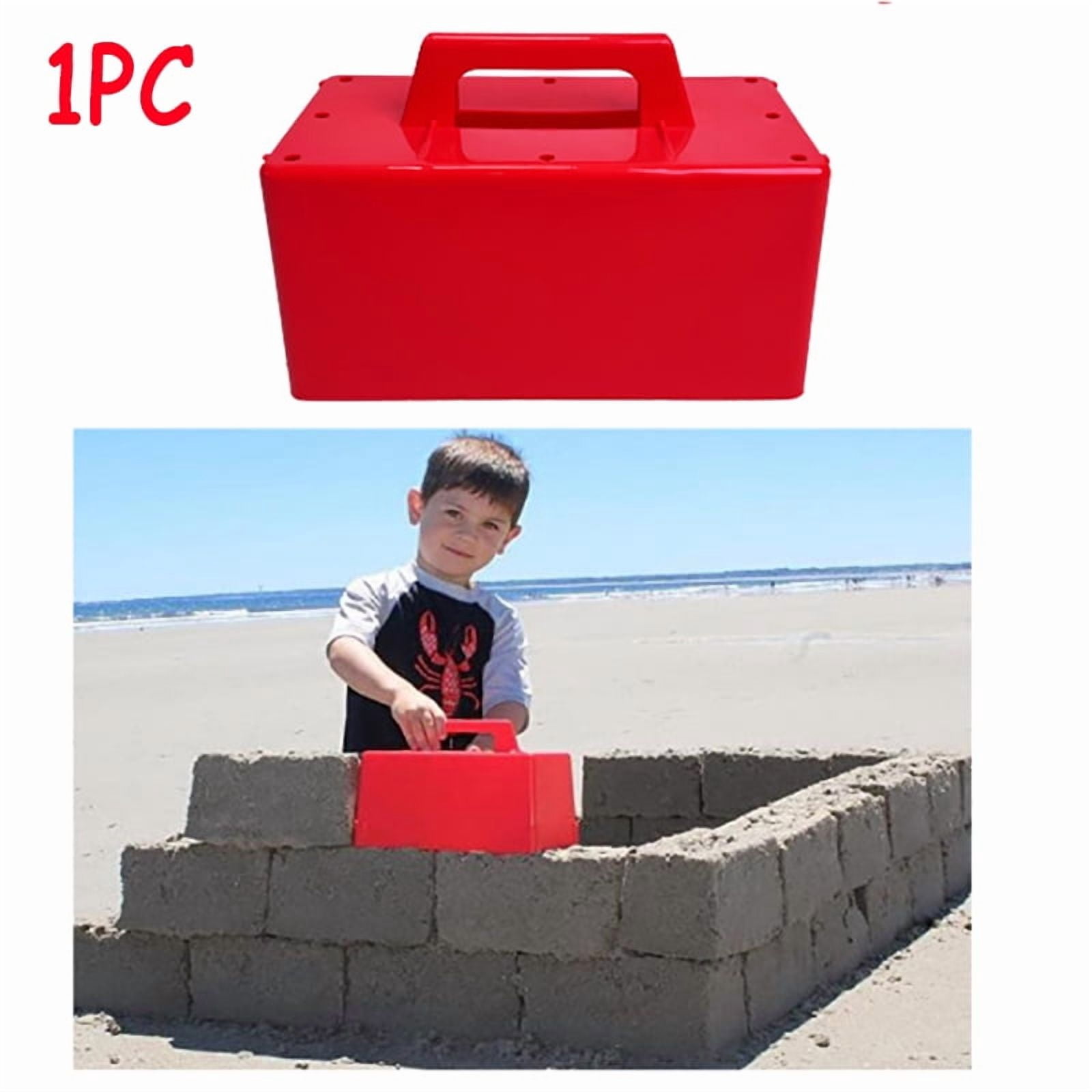 Kids Sandbox Molds Beach Toys Shovel Castle Building Sand Brick Walls ...