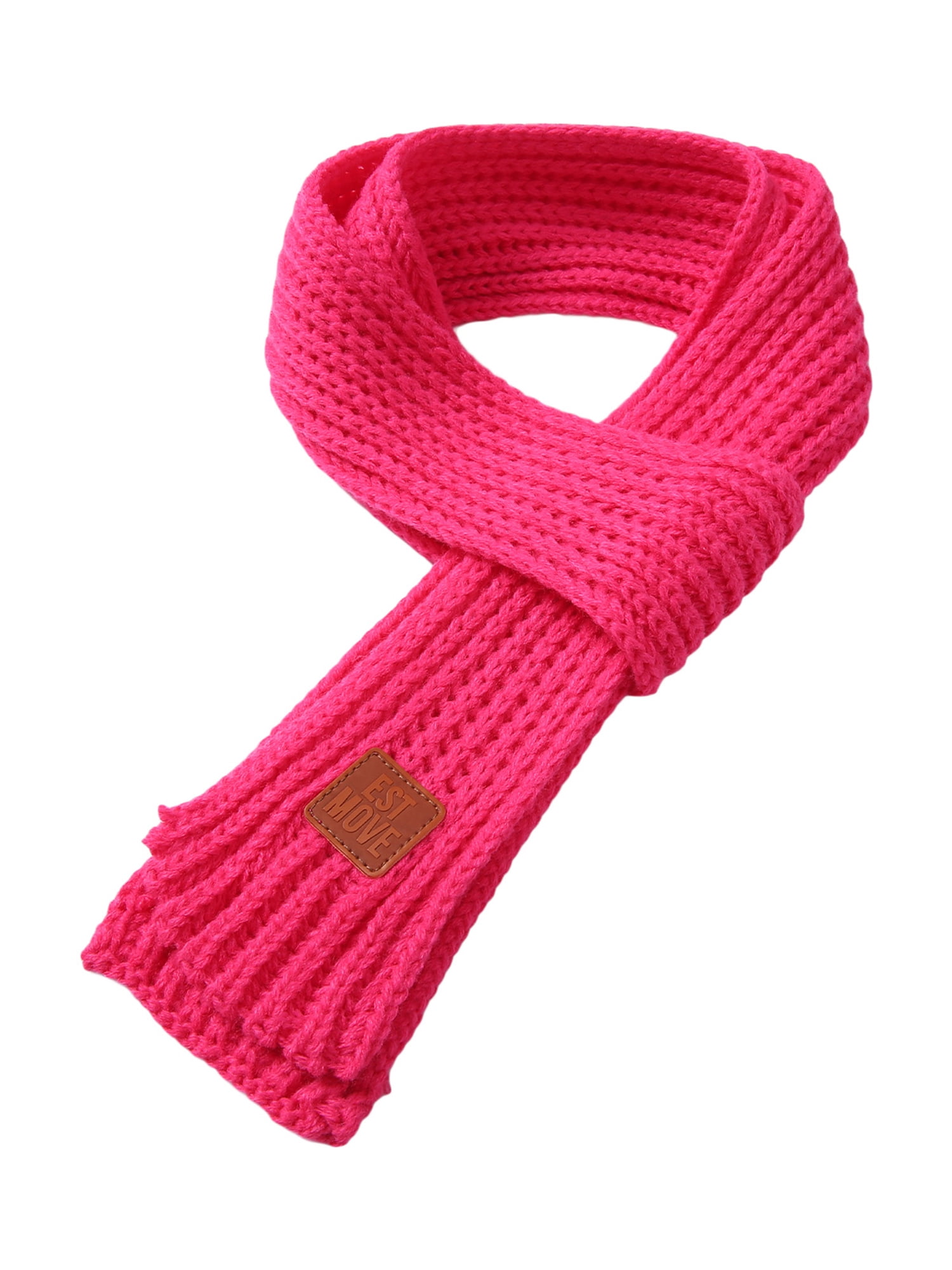 Kids Scarf Boys Girls Baby Winter Warm Scarf Women Knit Shawl Scarf ...