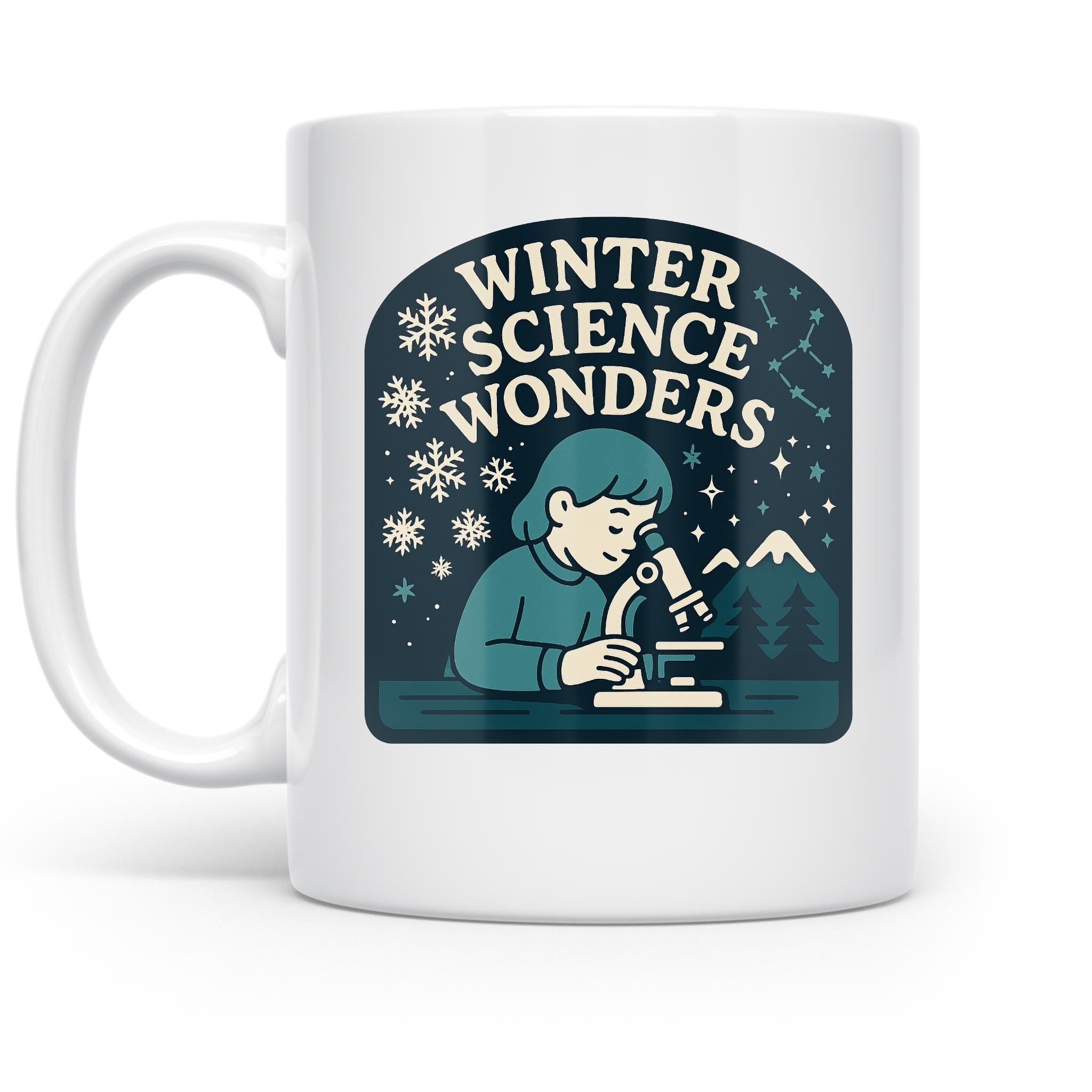 Kids Science 11 oz Coffee Mug - For Curious Learners White Ceramic Gift ...