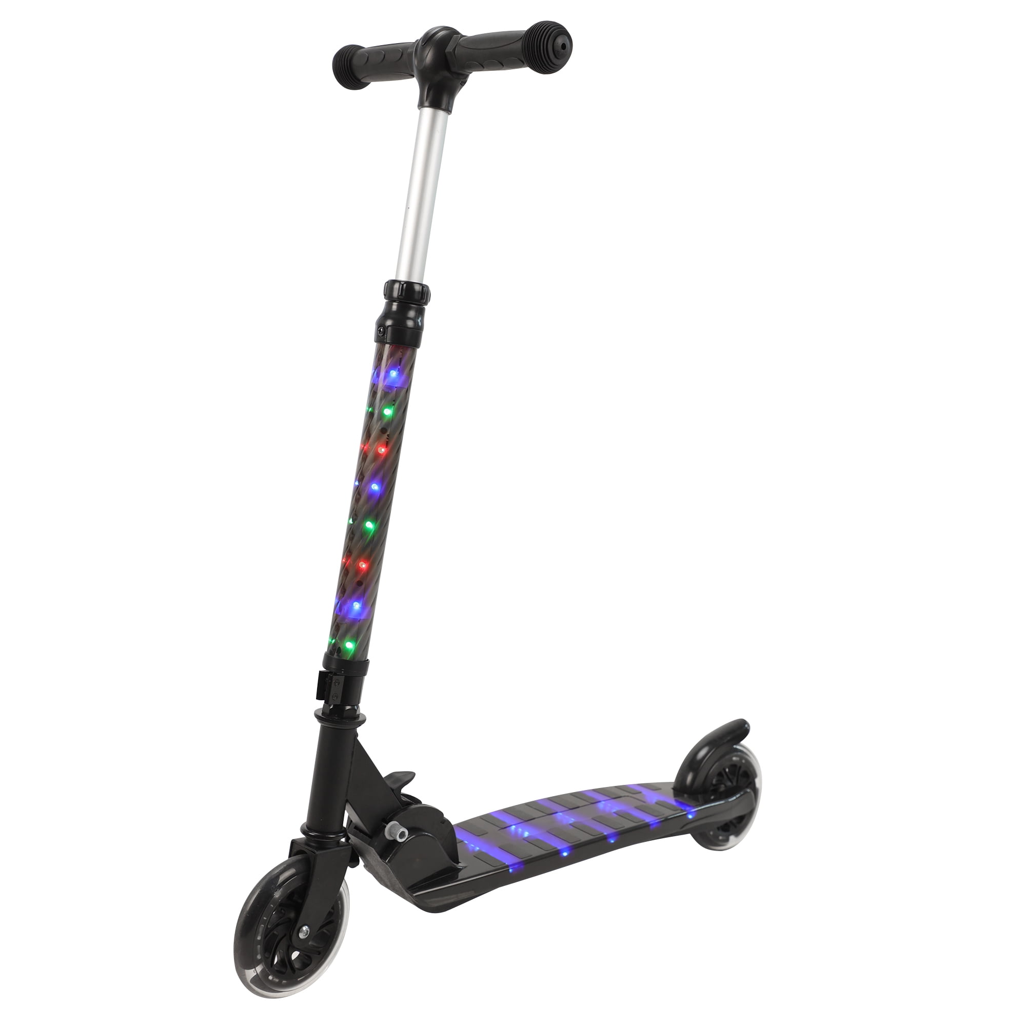 Kids Scooter 2 Wheel with LED Lights，Suitable Kids Ages 2，Ages 6，Ages 8 ...