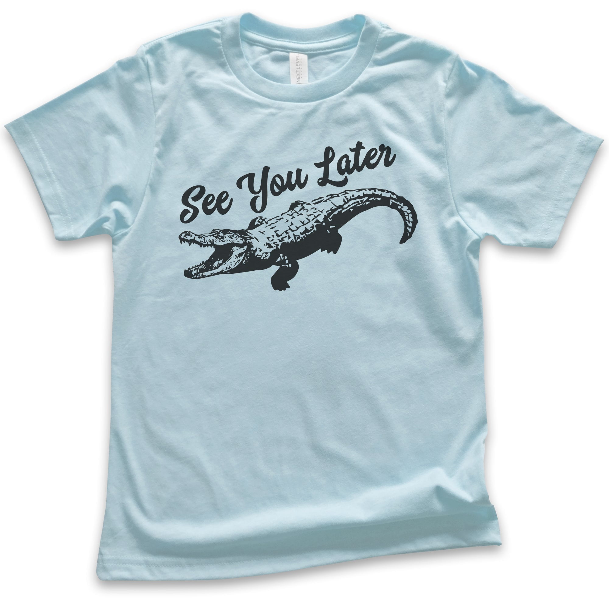 Kids See You Later Alligator Shirt, Youth Kids Boy Girl T-Shirt, Funny ...