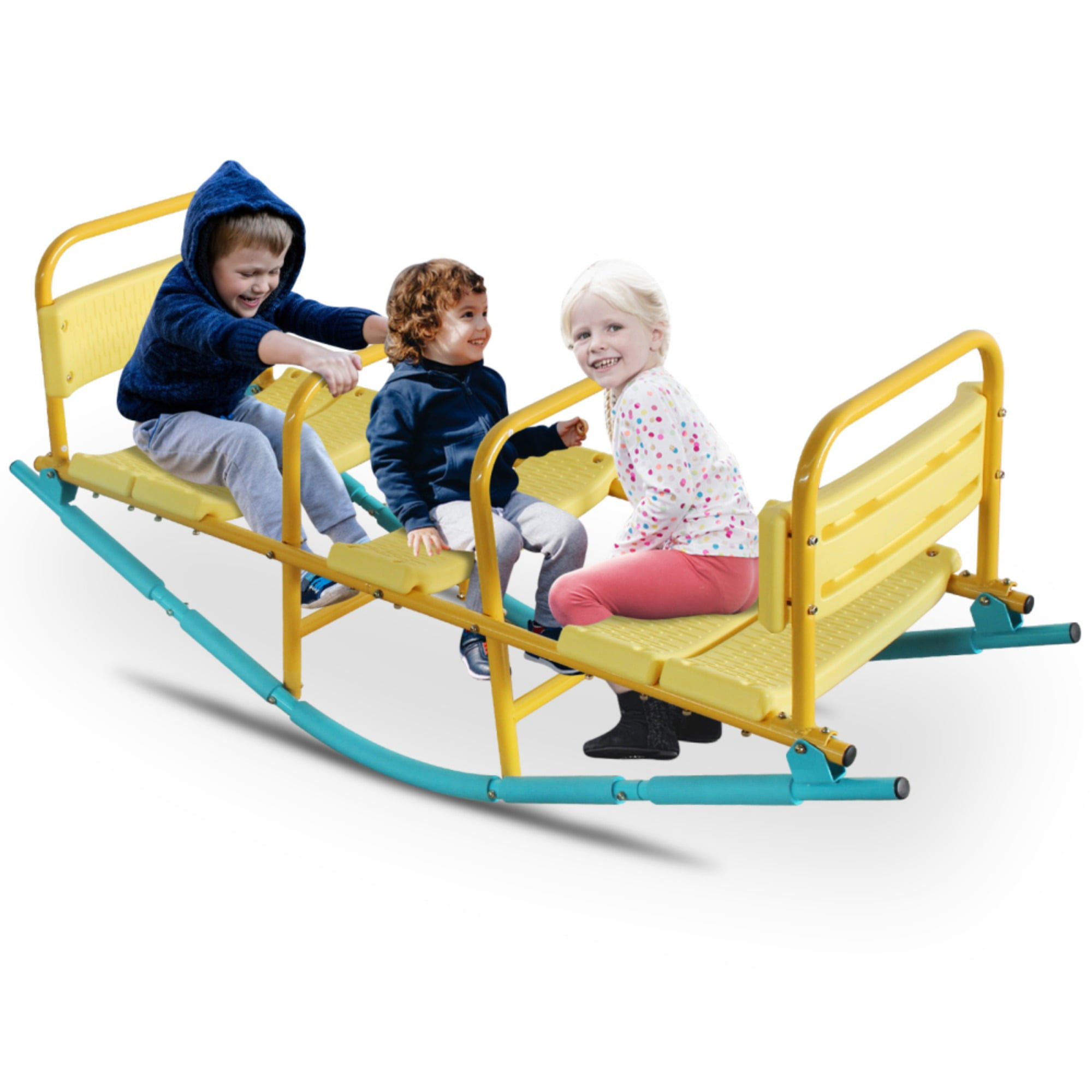 Kids Seesaw Plastic Seat Playground Equipment, Plastic Rocker Outdoor ...