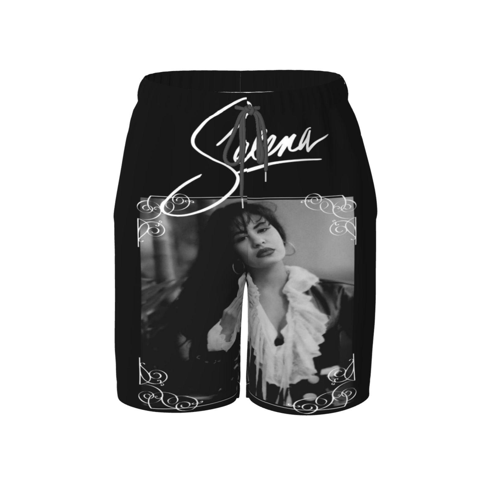 Kids Selena Singer Quinta-Nill Beach Shorts with Mesh Liner Swim Trunks ...