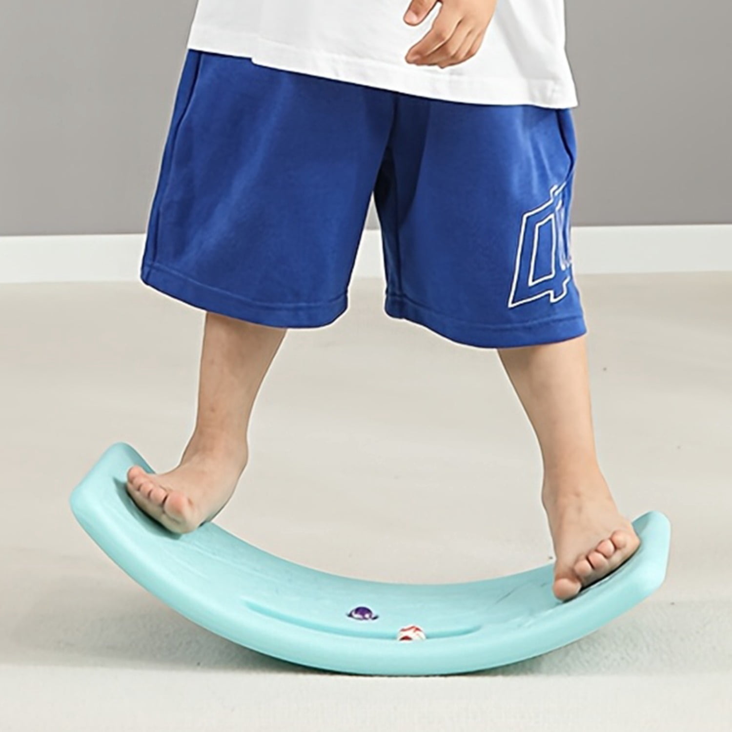 Kids Sensory Balance Board, Lightweight Banana Shape Wobble Board for 3 ...