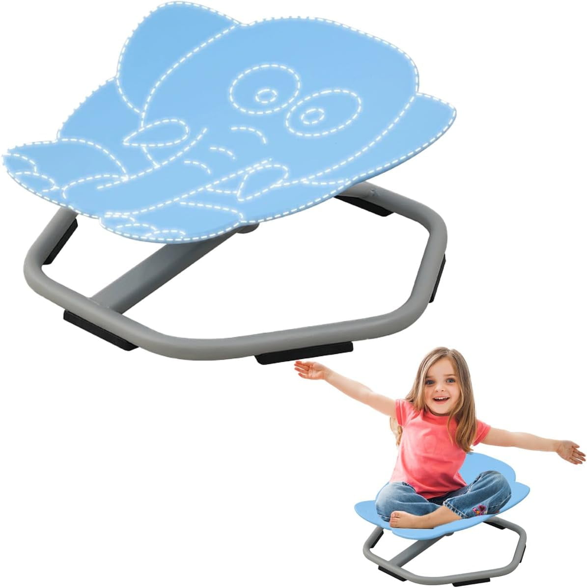 Kids Sensory Chair for Autism Sensory Products - Kids Swivel Chair ...