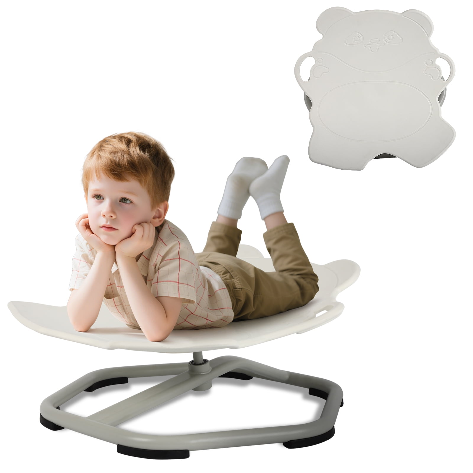 Kids Sensory Chair, Spinning Chair for Autistic Kids, 360° Sit and Spin ...