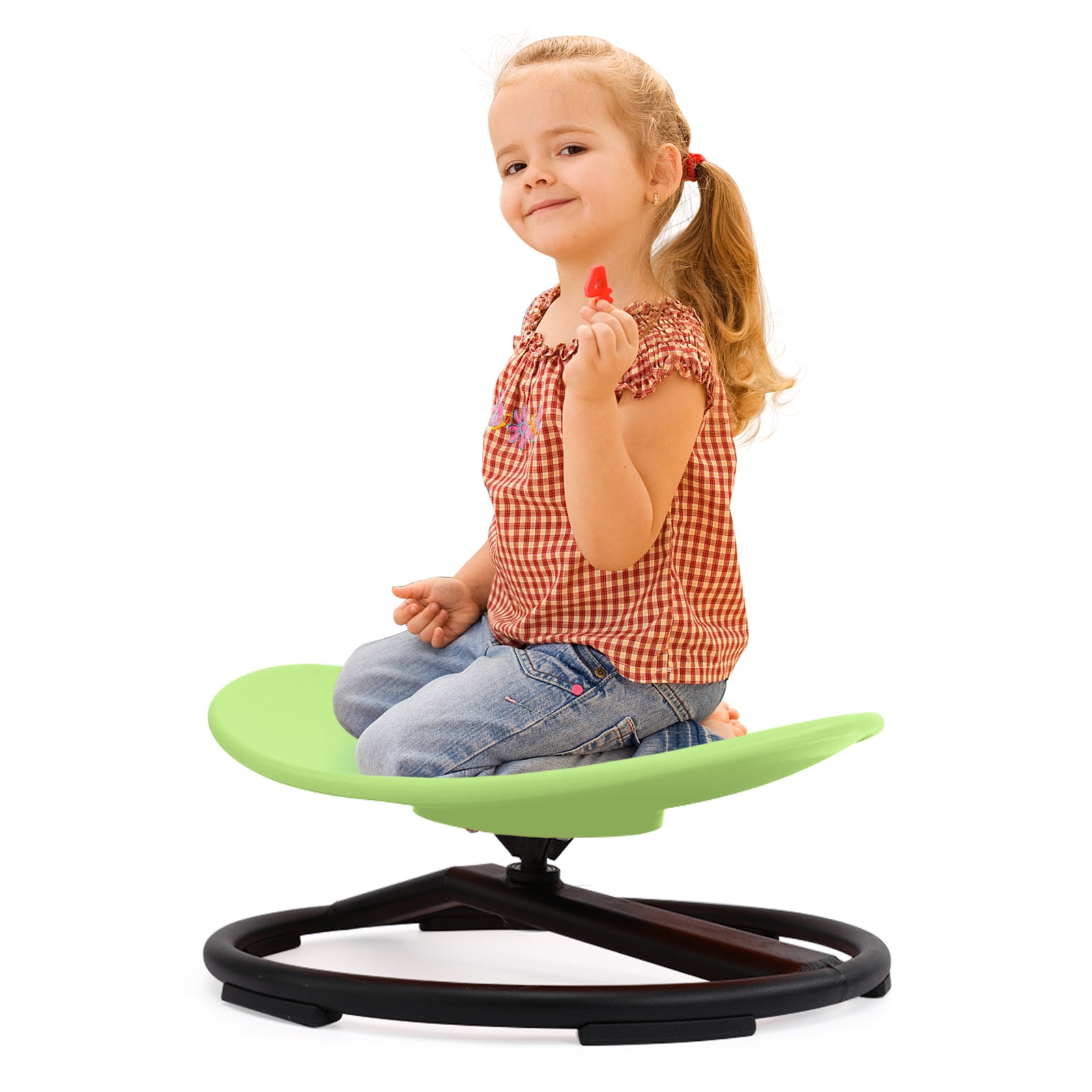 Sensory Spinning Chair for Autism Ages 3+, Sit and Spin Swivel Chair ...