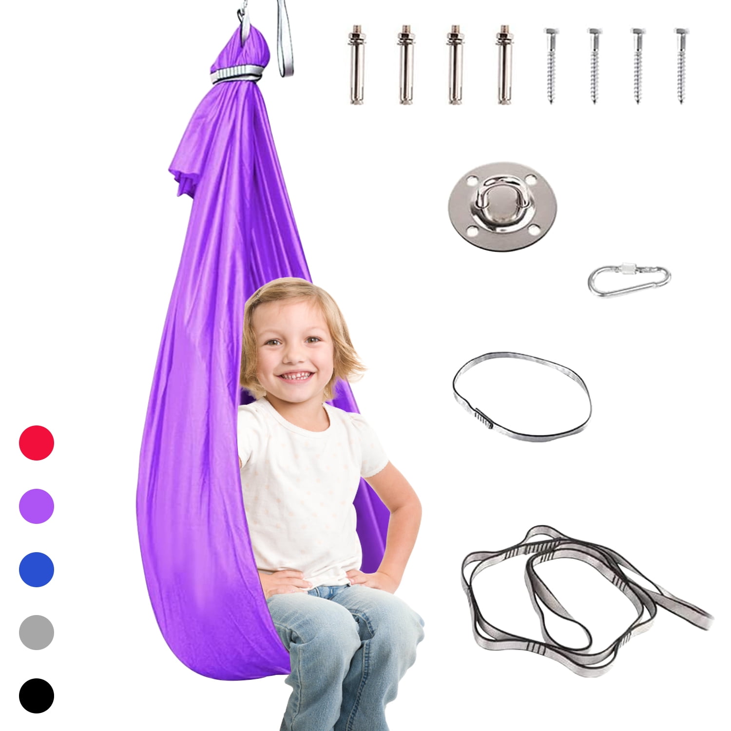 Kids Sensory Swing, Swing Hammock with Autism, Special Needs Cuddle ...
