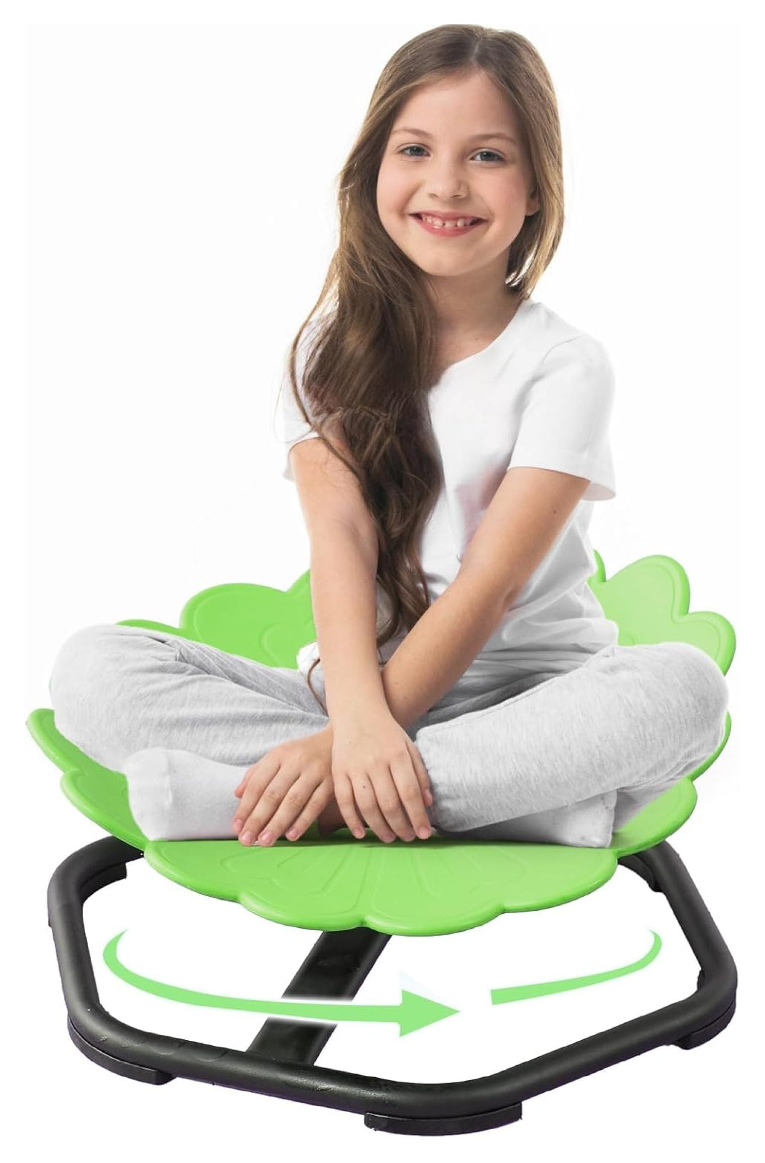 Kids Sensory Swivel Chair, Spinning Chair for Autistic Kids & ADHD ...