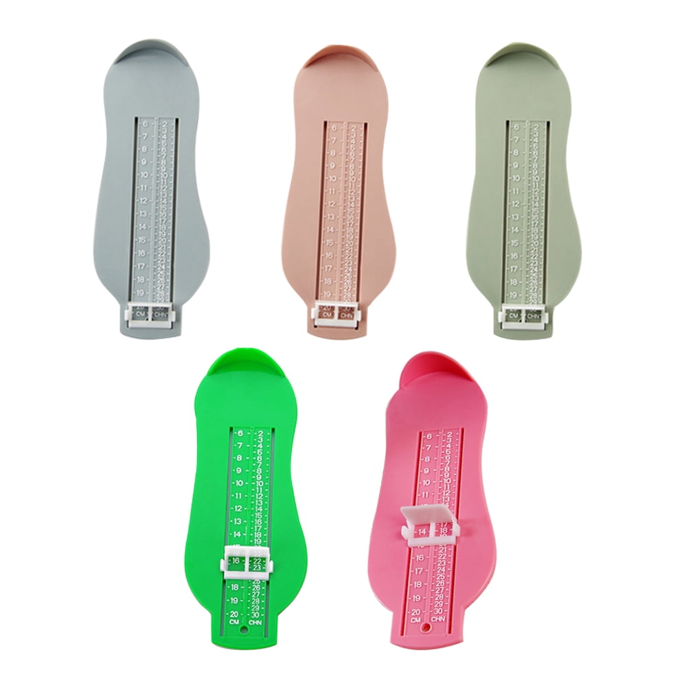 Kids Shoe Size Gauge Kids Foot Measuring Chart Tool Major Earth Tones ...