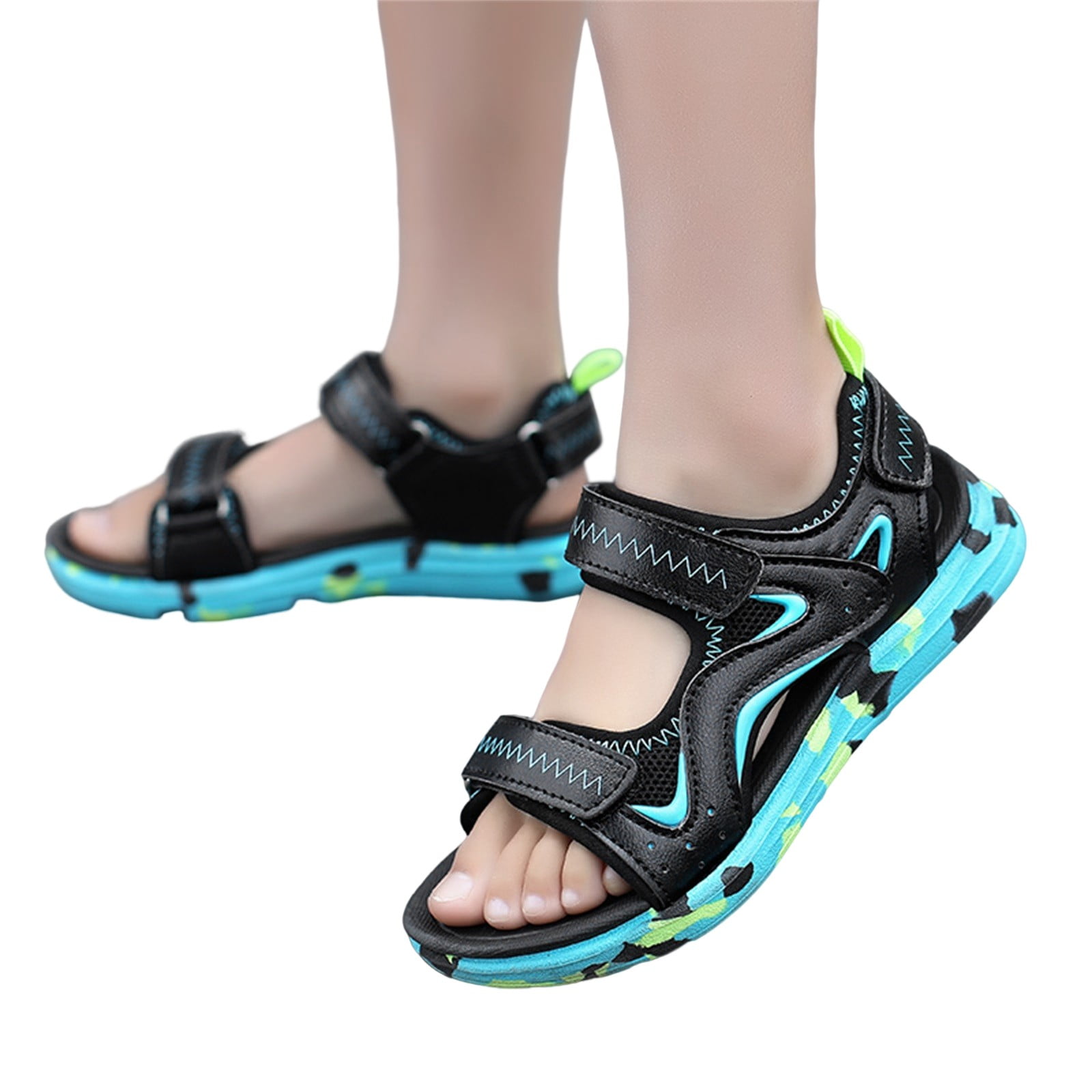 Kids Shoes Soft Sole Sandals Comfortable Fish Mouth Open Toe Sandals ...