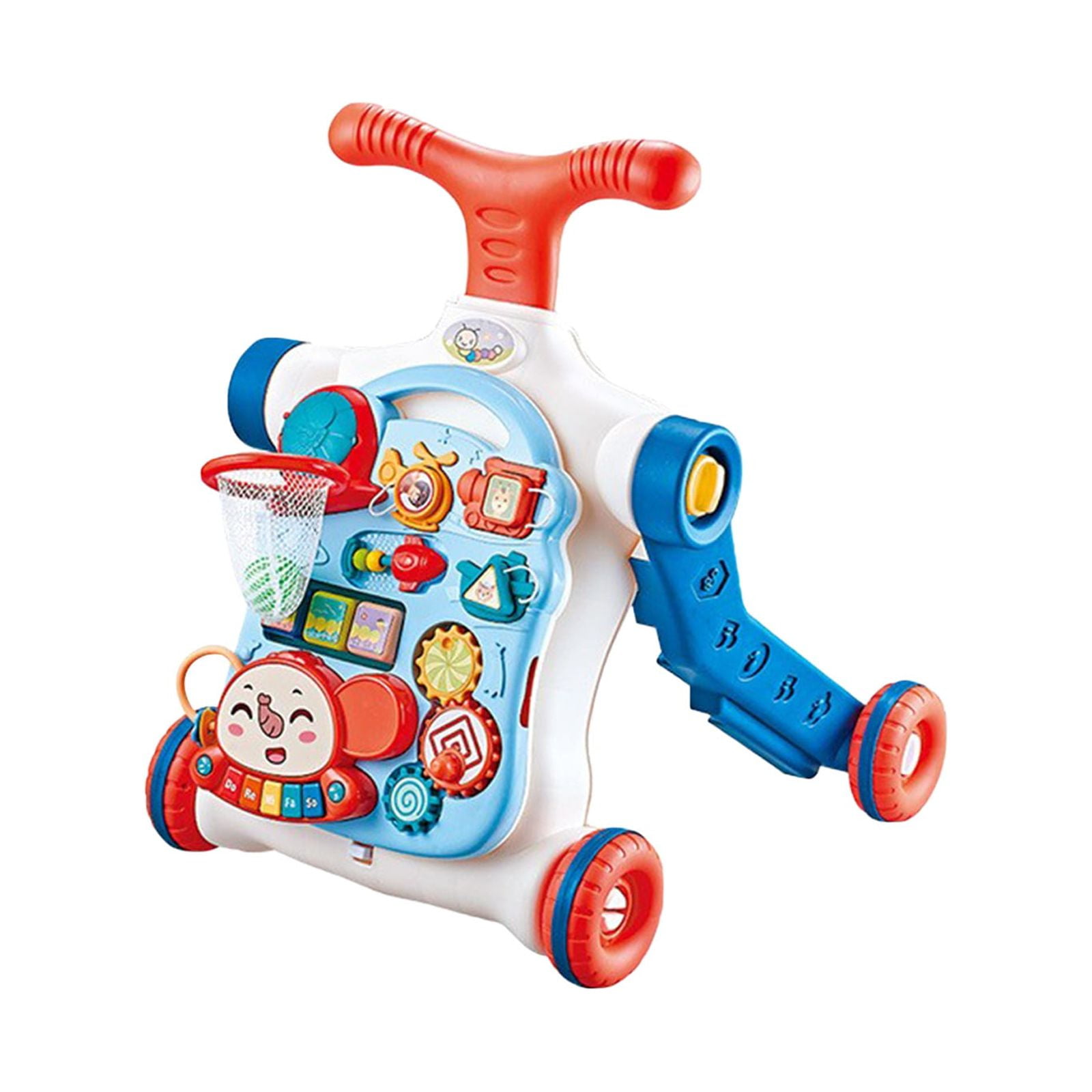 Kids Shopping Cart Trolley Play Set with Pretend Food and Accessories ...