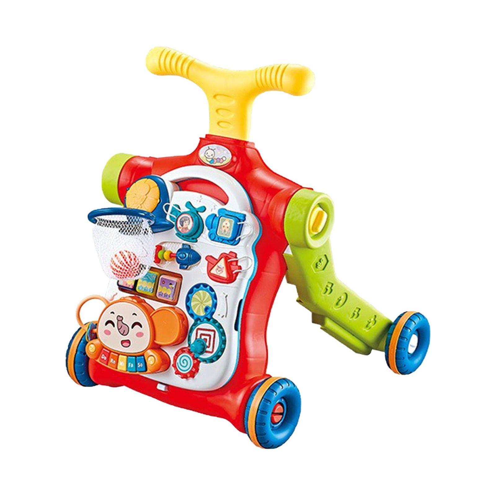 Kids Shopping Cart Trolley Play Set with Pretend Food and Accessories ...