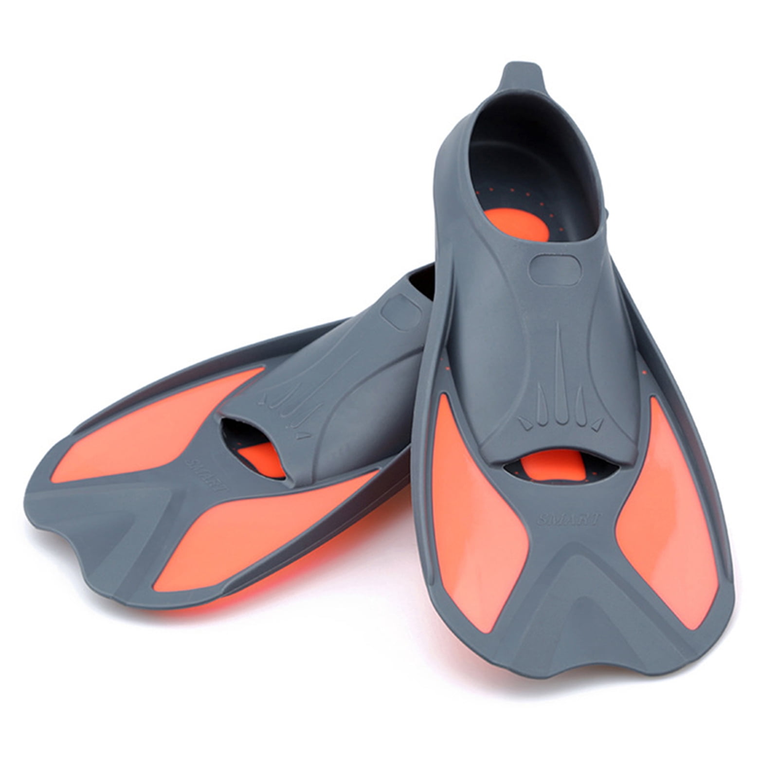 Kids Short Light Swim Fins Flippers For Swimming Snorkeling Training ...