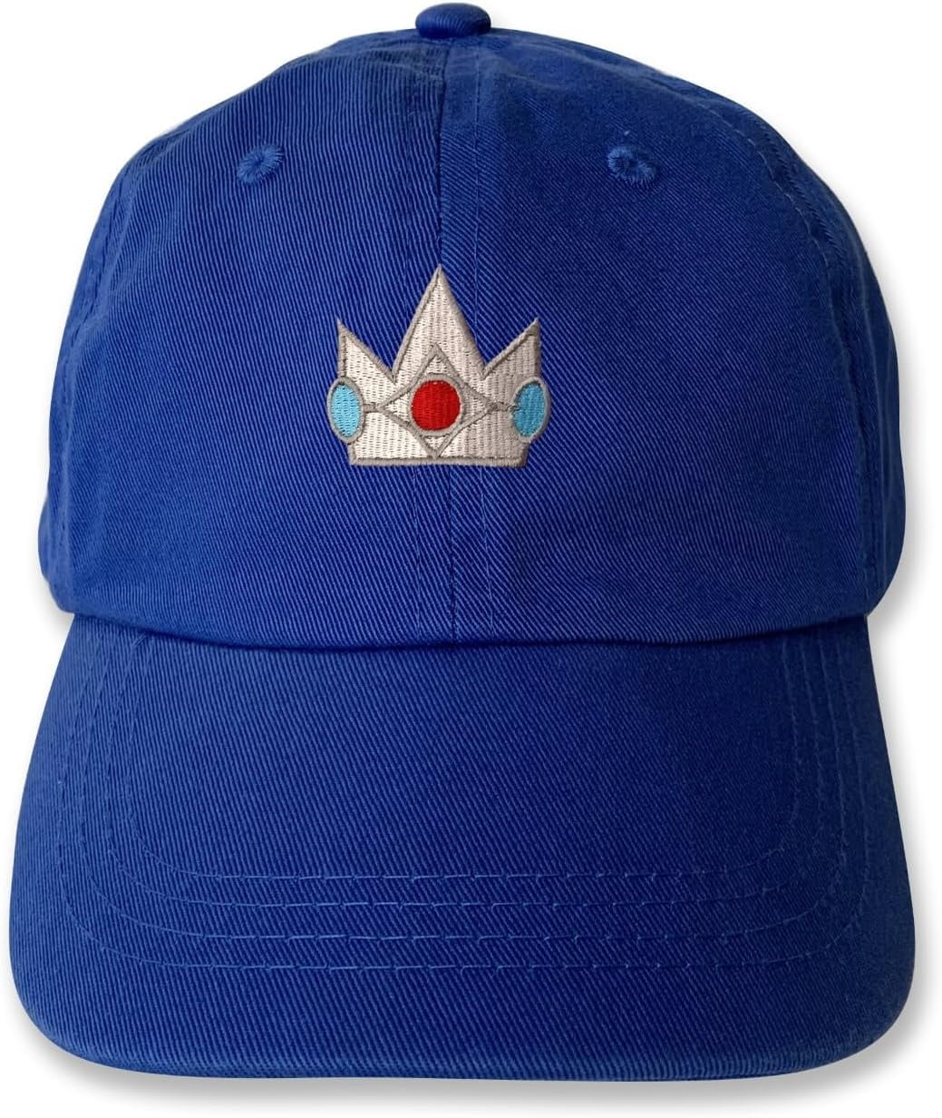 Kids Sizes Princess Peach/Daisy/Rosalina Crown Embroidered Youth Cap ...