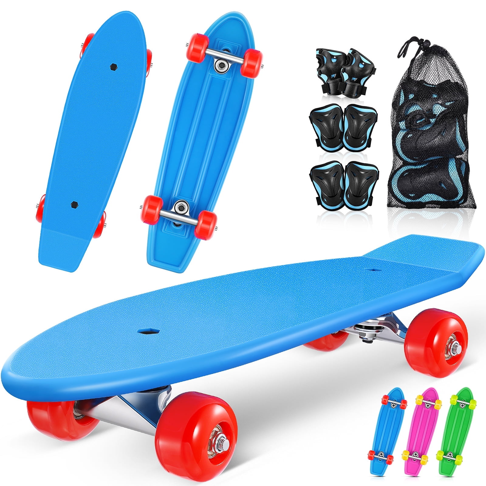 Kids Skateboard Kit Complete Skateboard Downhill Longboard with ...