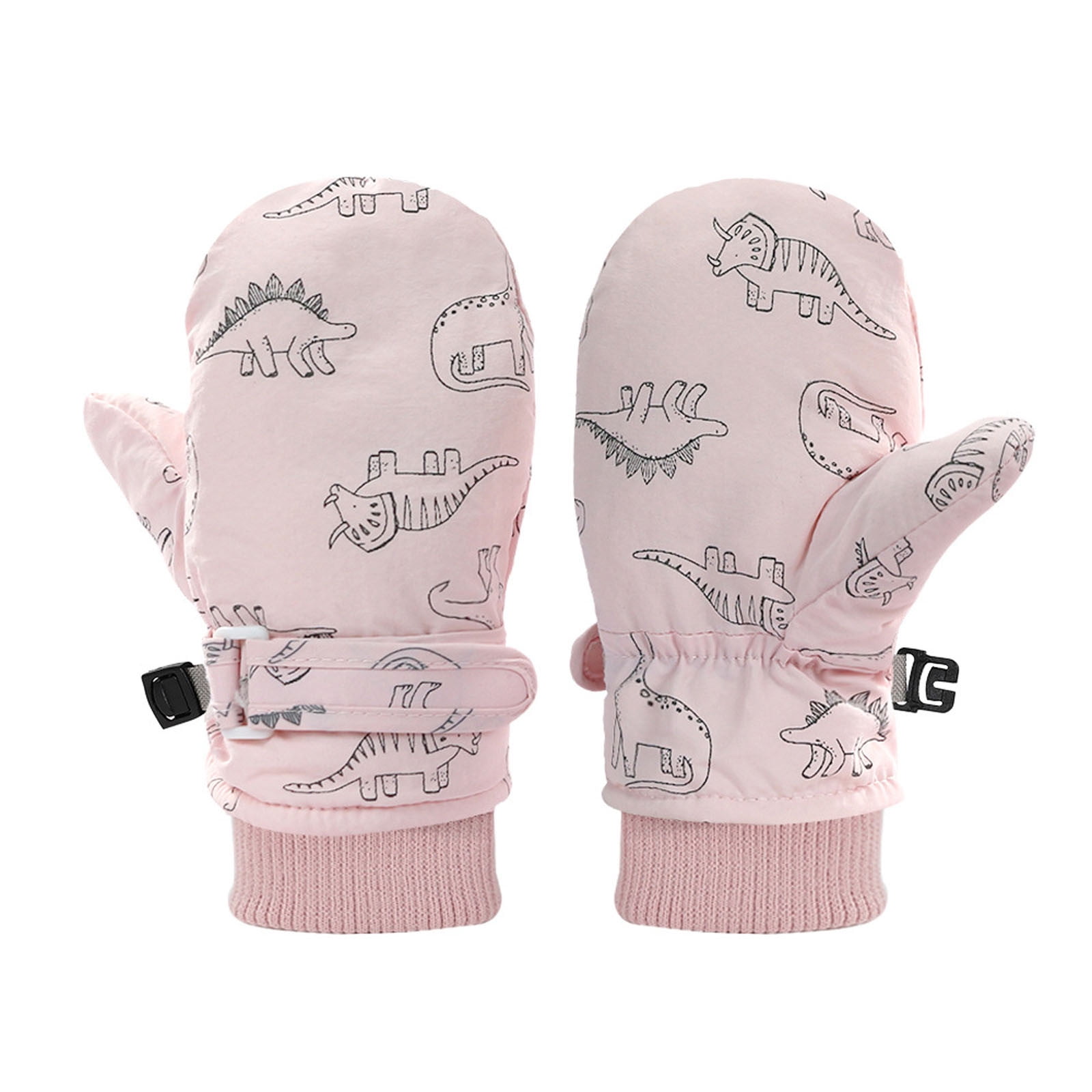 Kids Ski Mittens Waterproof Snow Thinsulate Mittens Toddler Warm Winter ...