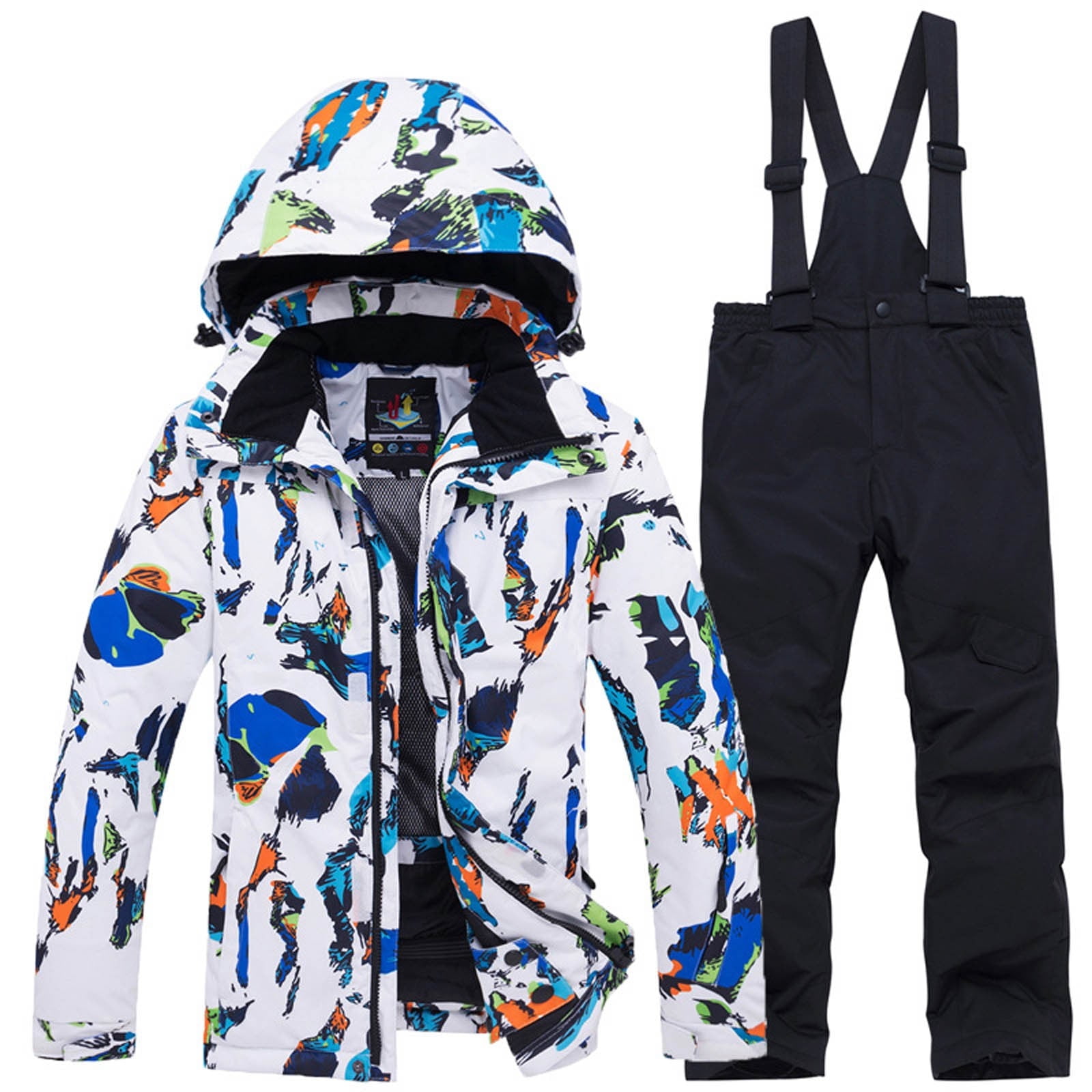 Kids Ski Suit New Windproof Ski Suit Outdoor Sports Warm Waterproof ...
