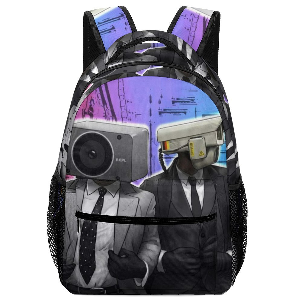 Kids Skibidi Toilet Backpacks School Bag Bookbag Casual Daypack ...