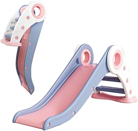 Kids Slide Foldable Freestanding Slider for Toddler Playground Stairs ...