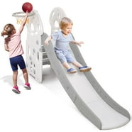 LAZY BUDDY Big Kiddie Slide, Indoor/Outdoor Large Backyard Toy ...