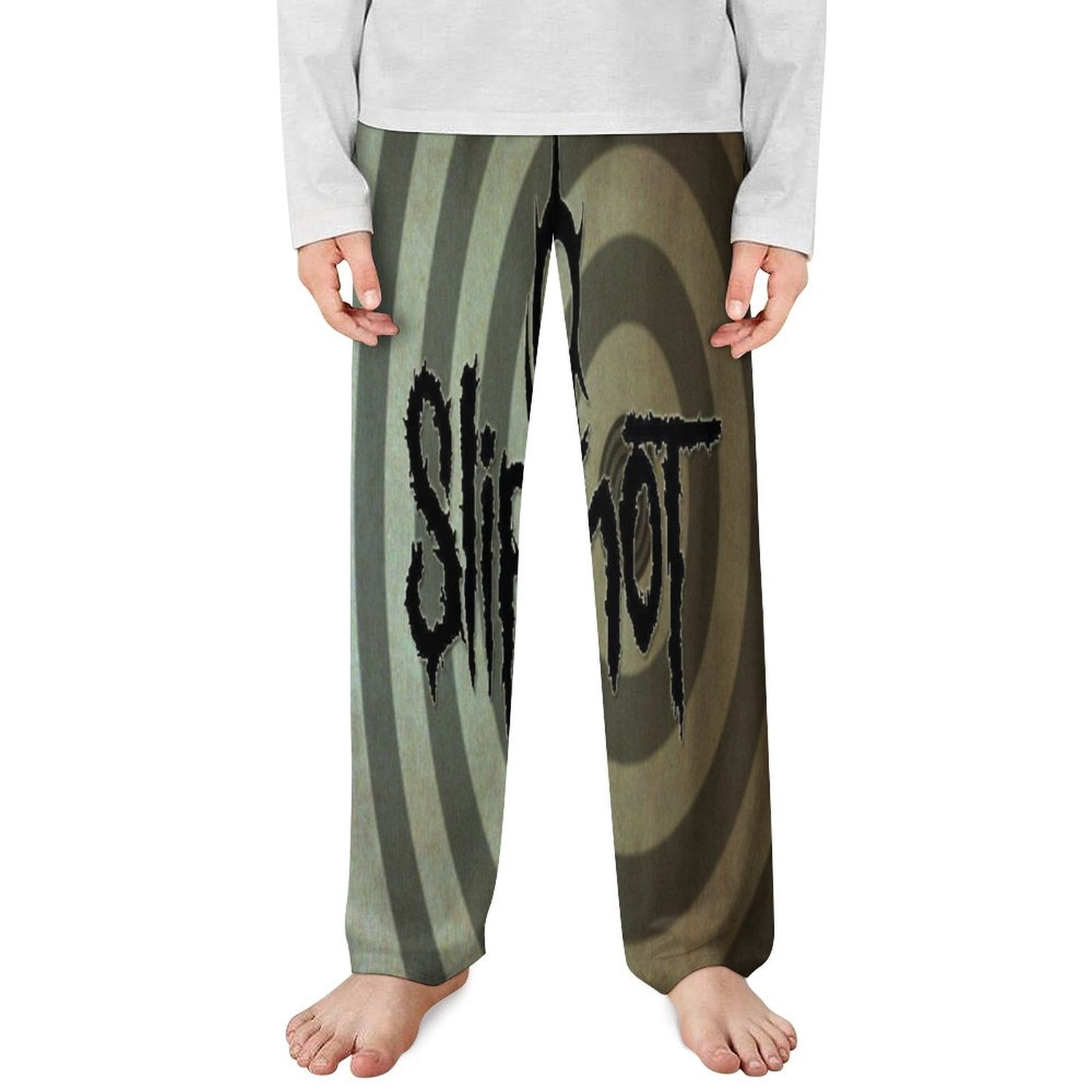 Kids Slip-Kno Pajama Pants Cartoon Long Pj Pants Cute Elastic Waist ...