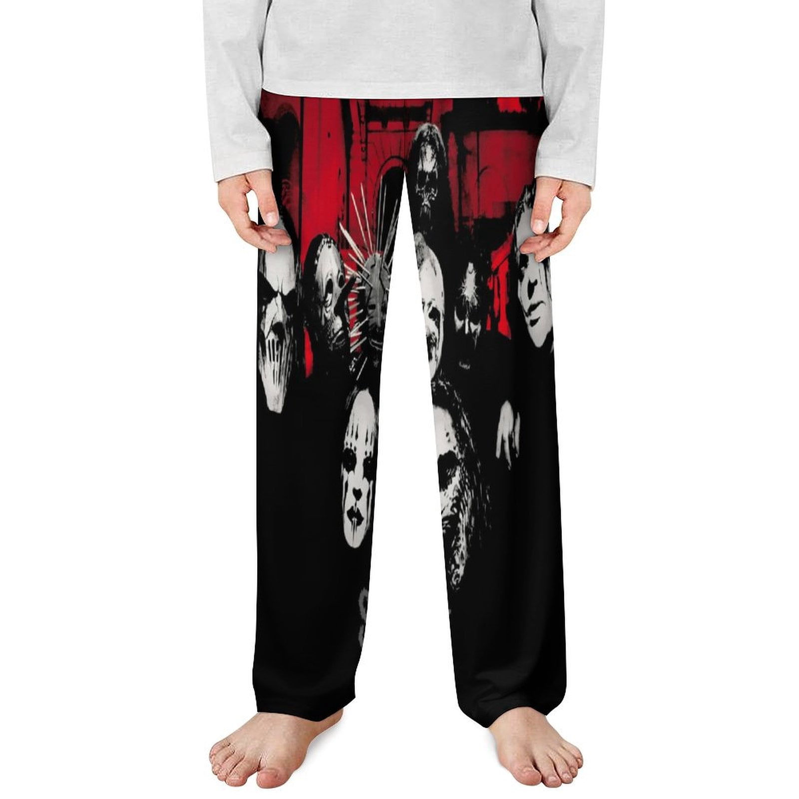 Kids Slip-Kno Pajama Pants Cartoon Long Pj Pants Cute Elastic Waist ...