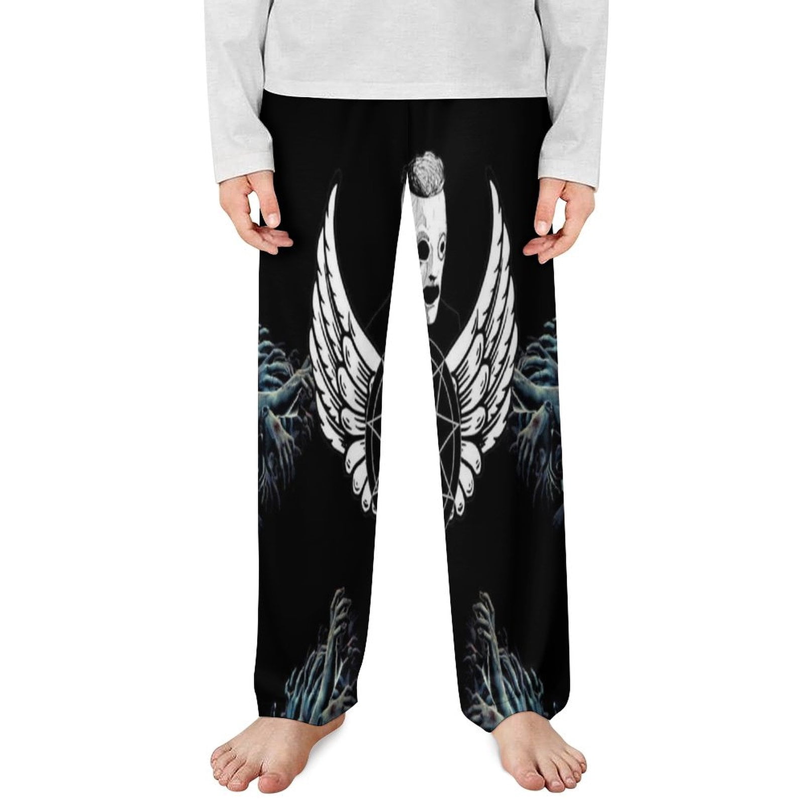 Kids Slip-Kno Pajama Pants Cartoon Long Pj Pants Cute Elastic Waist ...