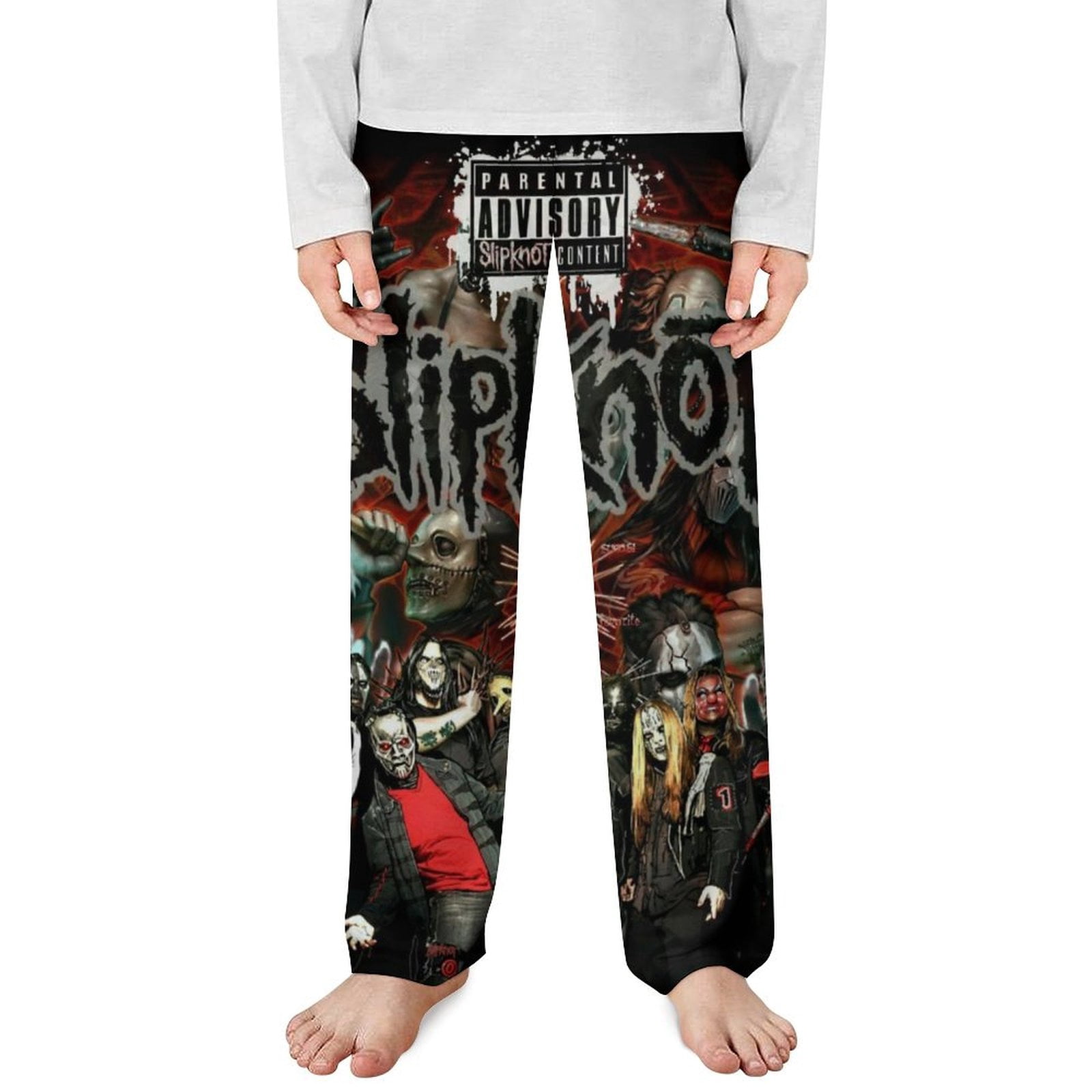 Kids Slip-Kno Pajama Pants Cartoon Long Pj Pants Cute Elastic Waist ...